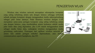 Arsitektur komputer Setting Wlan dengan Cisco | PPTX
