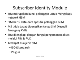 Arsitektur network gsm | PPT