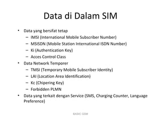 Arsitektur network gsm | PPT