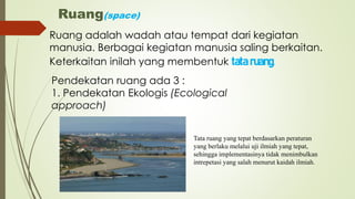 Arsitektur Perilaku_RUANG (SPACE) DALAM ARSITEKTUR | PDF