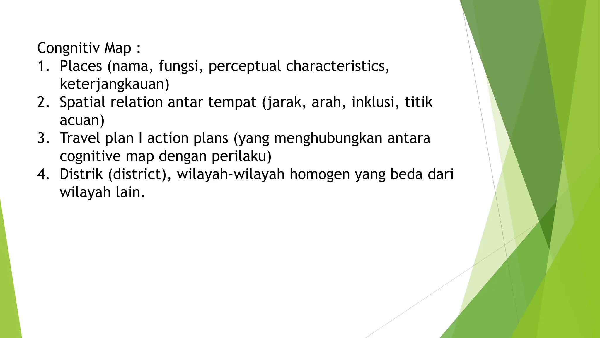 Arsitektur perilaku_peta mental (behavior mapping) | PDF