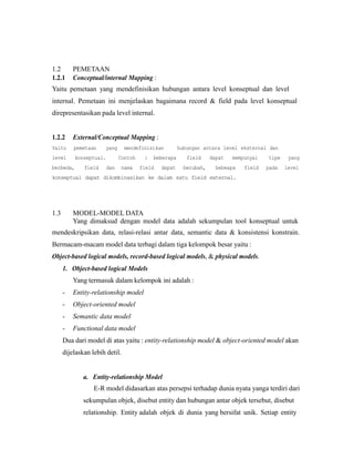 Arsitektur sistem basis data | DOCX