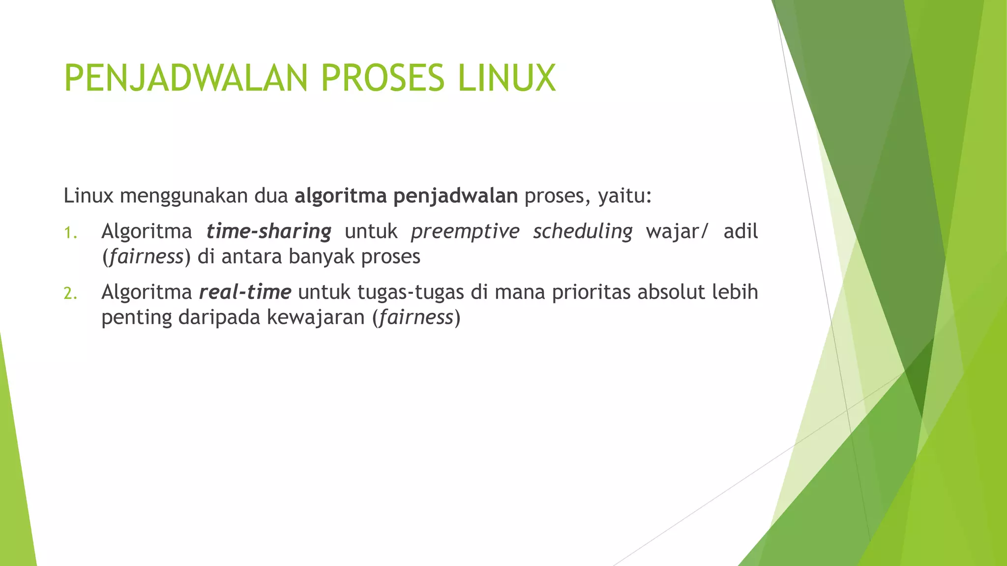 Arsitektur sistem operasi linux. | PPTX