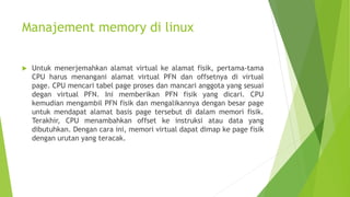 Arsitektur sistem operasi linux. | PPTX