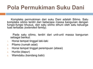 Arsitektur tradisional papua (honai) | PPTX