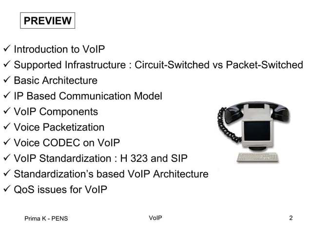 ARSITEKTUR VOIP | PPT