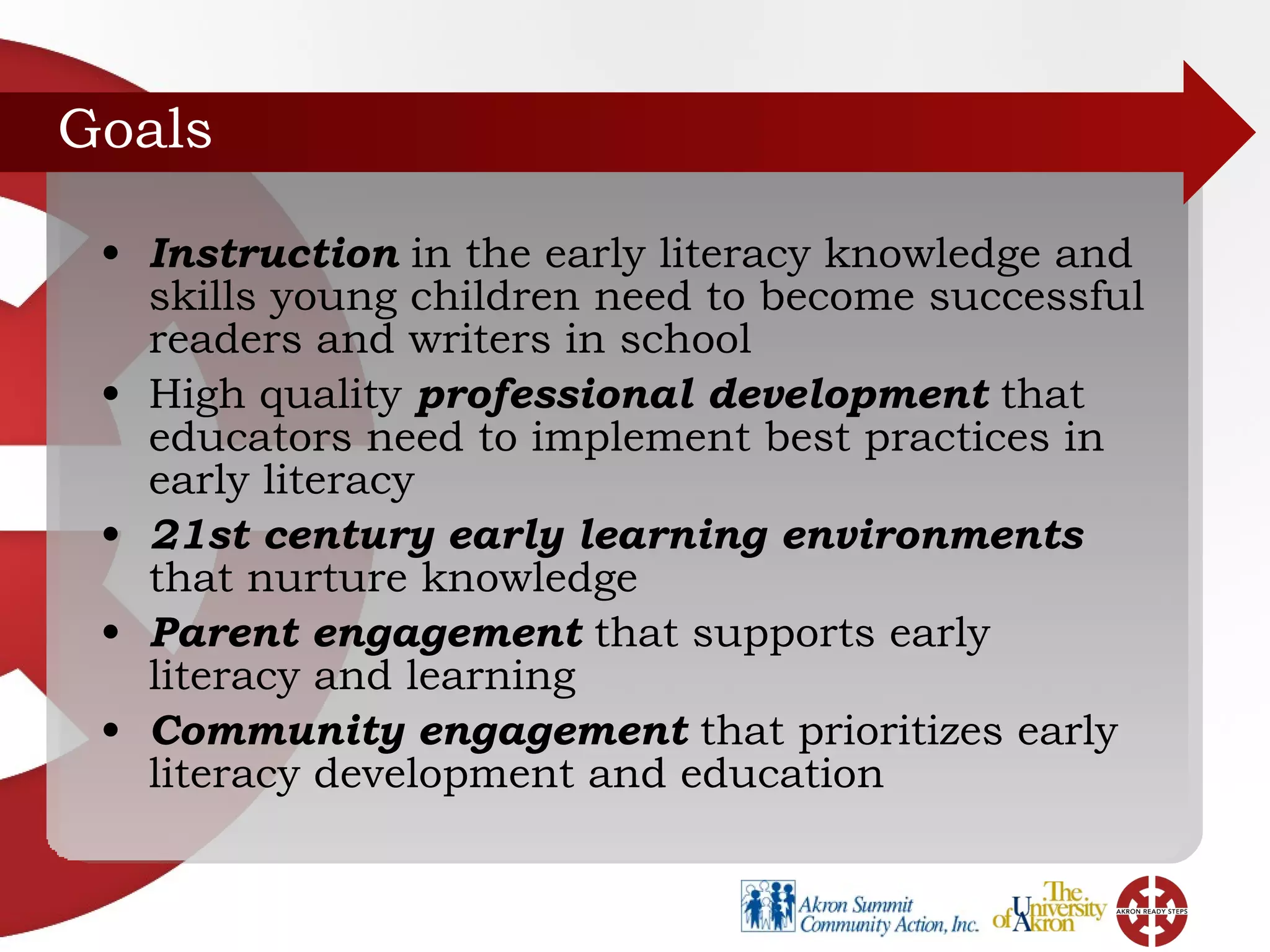 Akron Ready Steps Kick Off | PPT