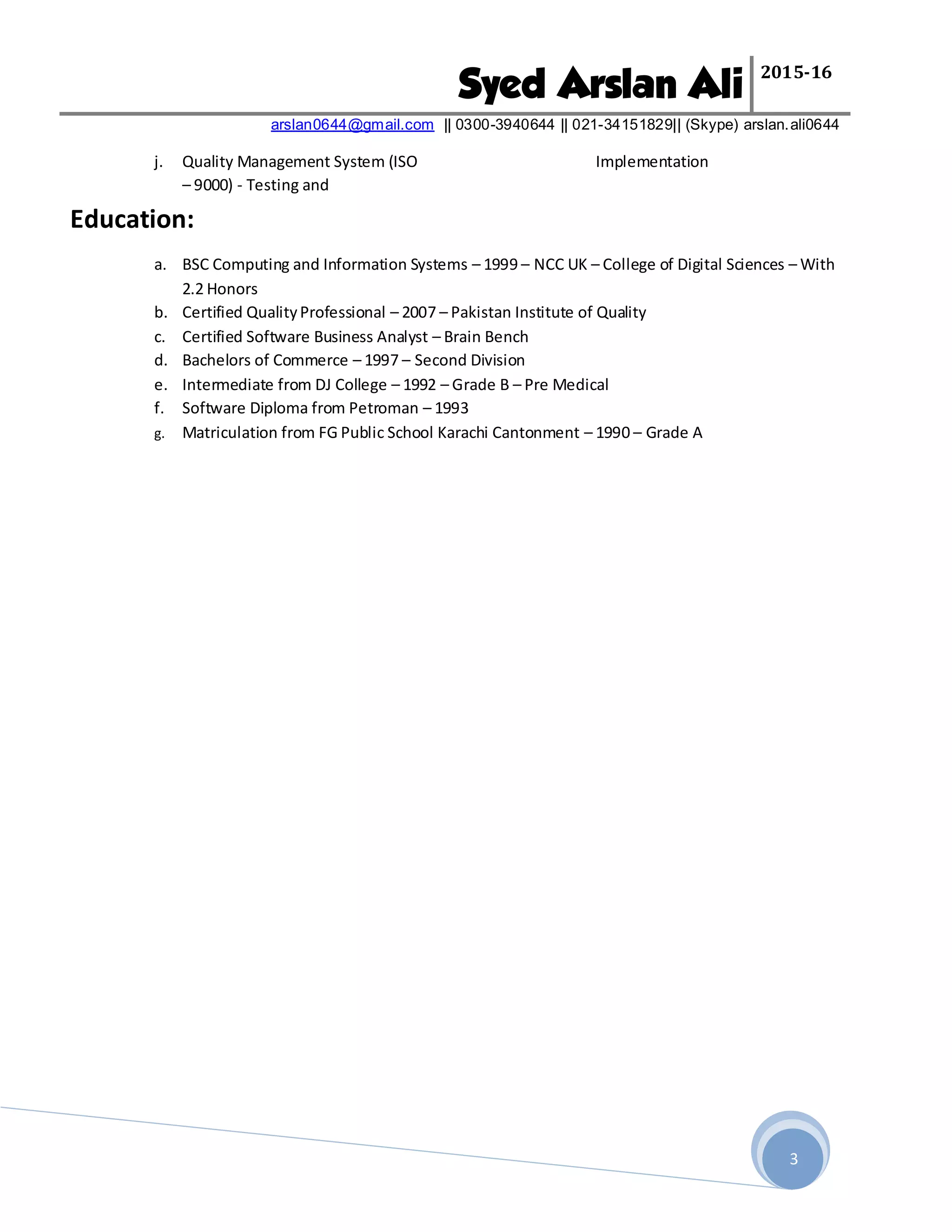 Arslan Ali - Technical Writing, Content Writing and Blogging | PDF