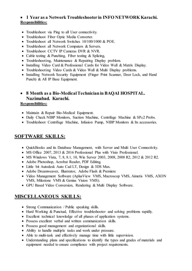 Arslan cv sep 2016 | PDF