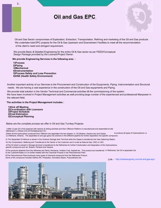 Arslan Enginery EPC Turnkey Projects and Profile. | PDF | Manufacturing ...