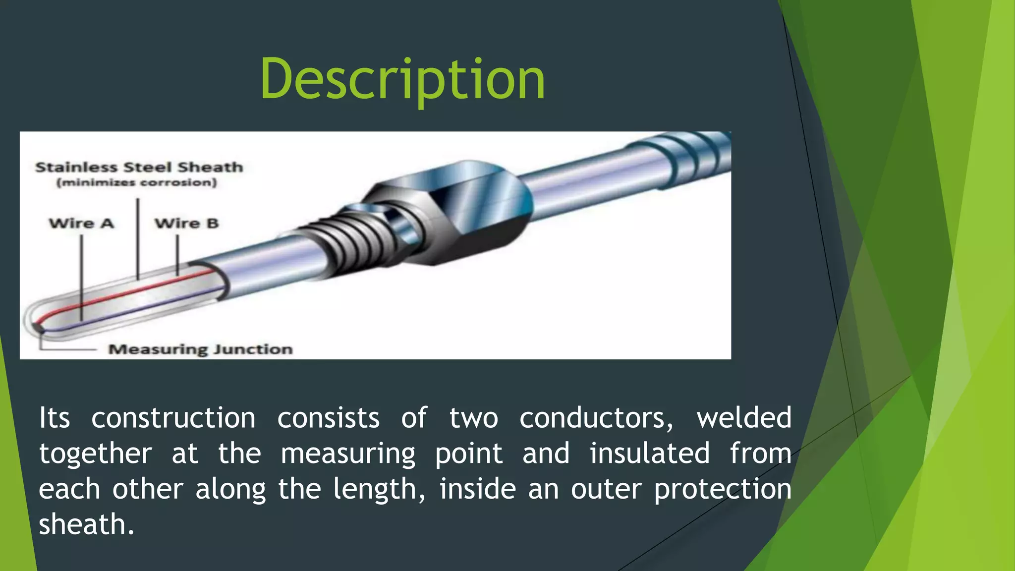 Thermo-couple as a Transducers | PPTX