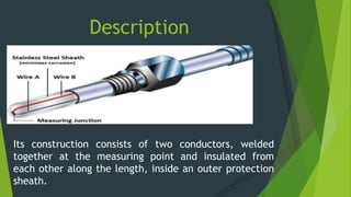 Thermo-couple as a Transducers | PPTX