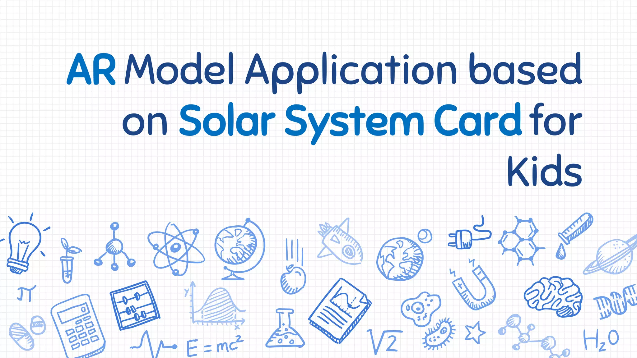 Ar Model Application based on Solar System Card for Kids | PPT