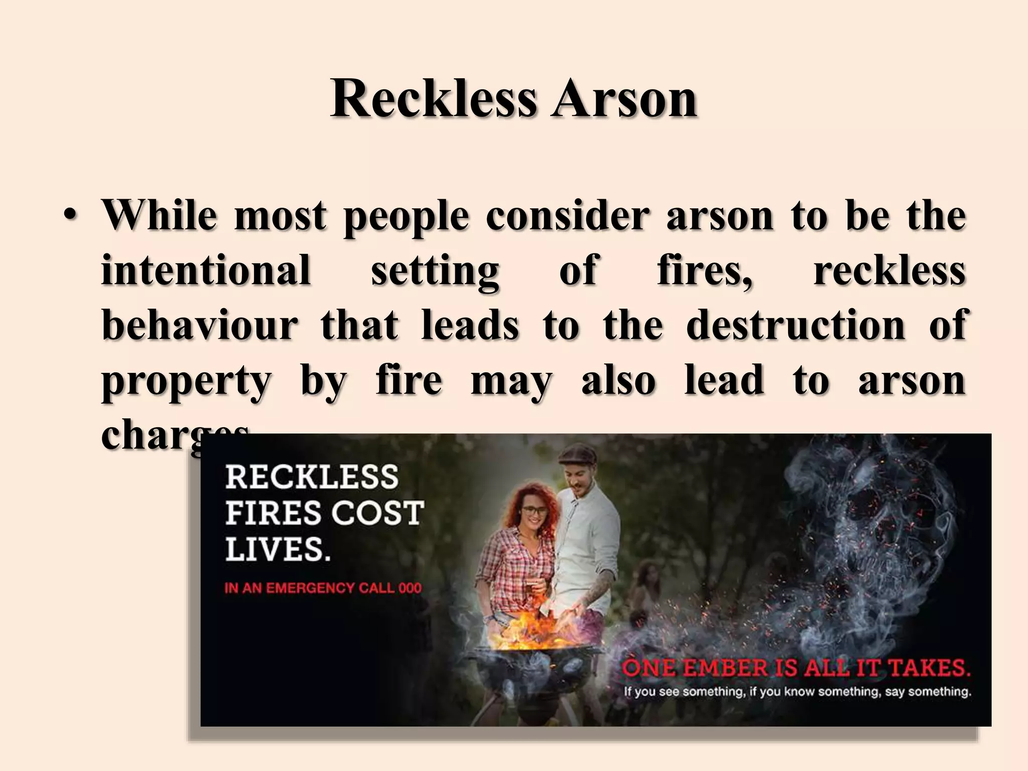 Arson | PPTX