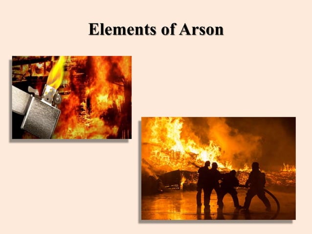 Arson | PPTX