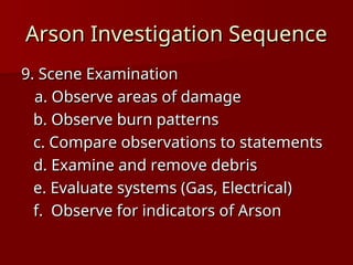 Arson-Investigation processing Discussion 1.ppt