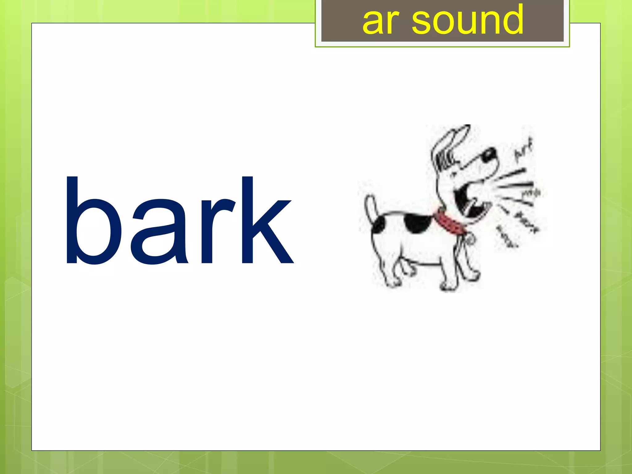 ar phonic sound | PPTX