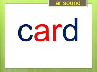 ar phonic sound | PPTX