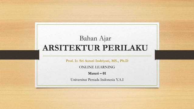 Ars Perilaku PPT Materi 01 (1).pptx