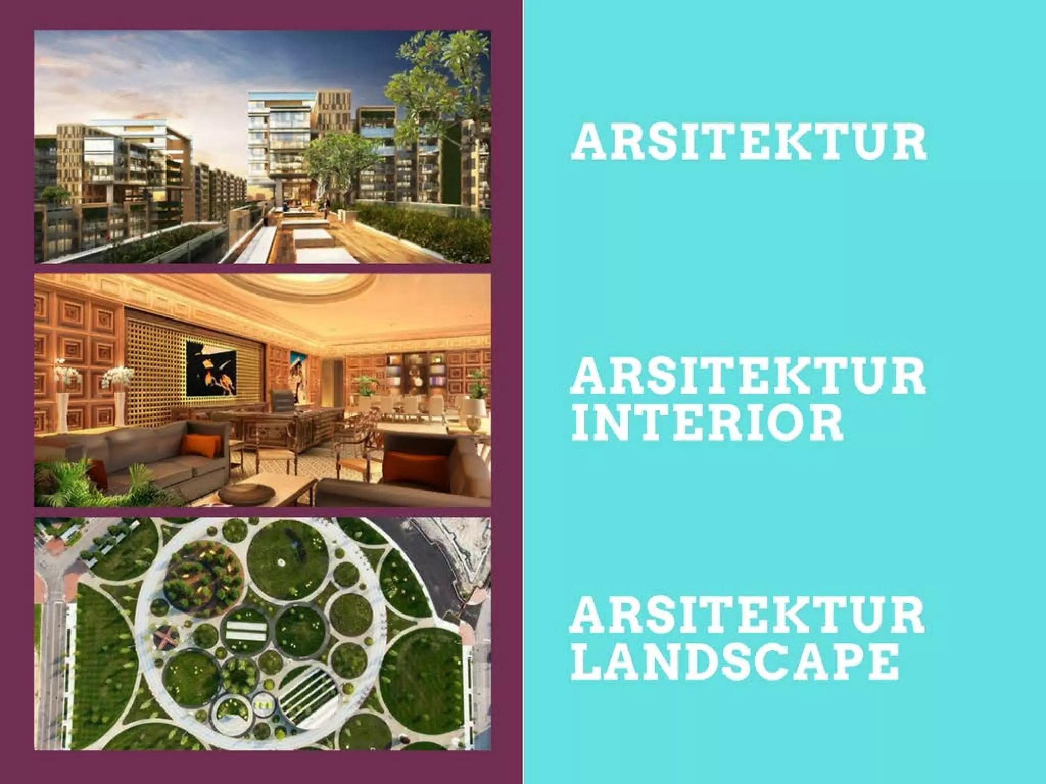 Presentasi Arsitektur, Sipil, FTSL, FSRD, dan Planologi | PDF