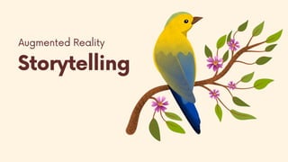 AR Storytelling (Concept) | PPTX | Augmented Reality | Technology ...
