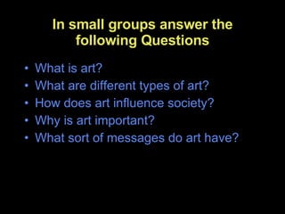 activity for art | PPT