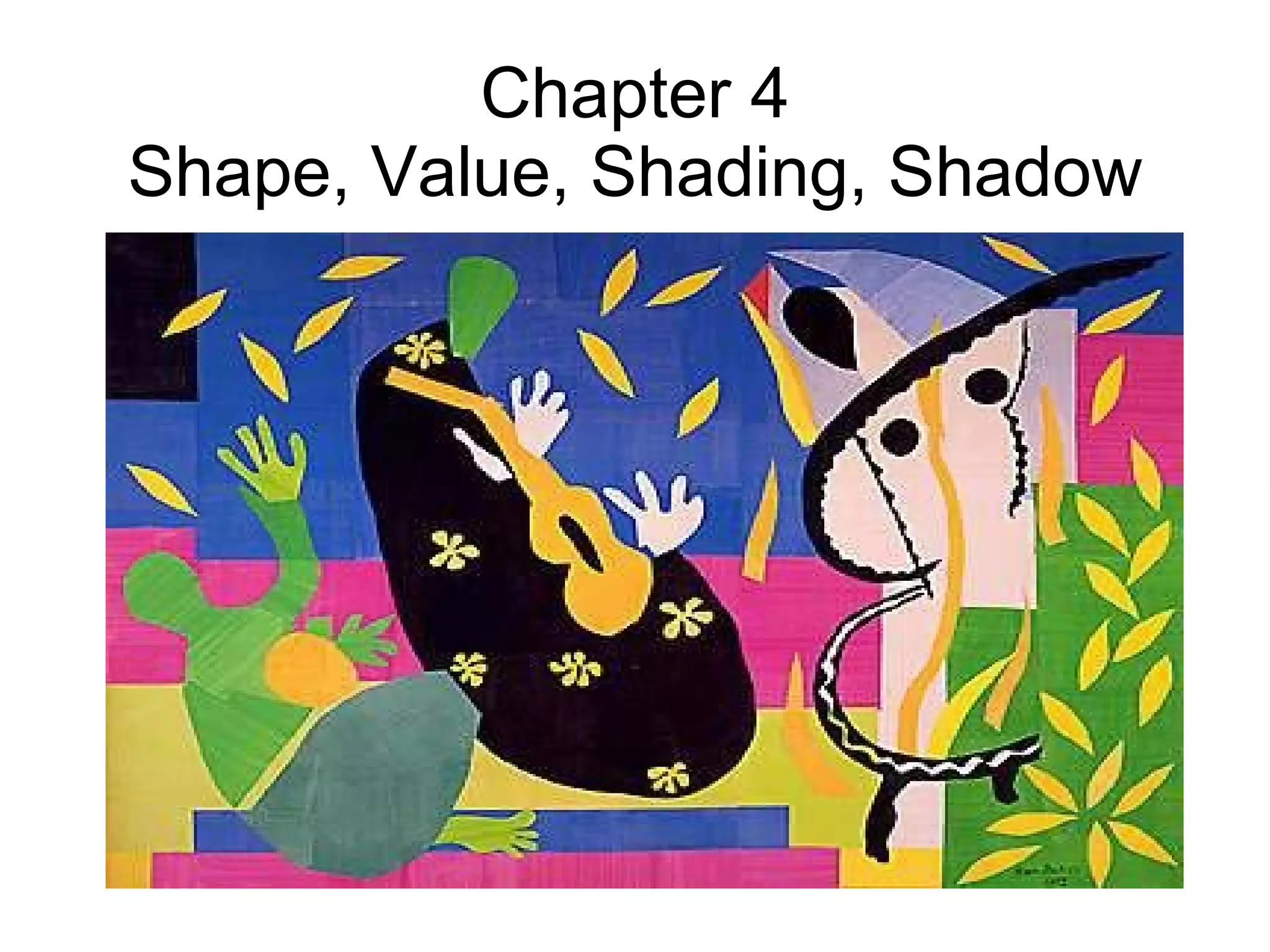 Art 141 Chapter 4 Shape Value Shading Shadow | PPT