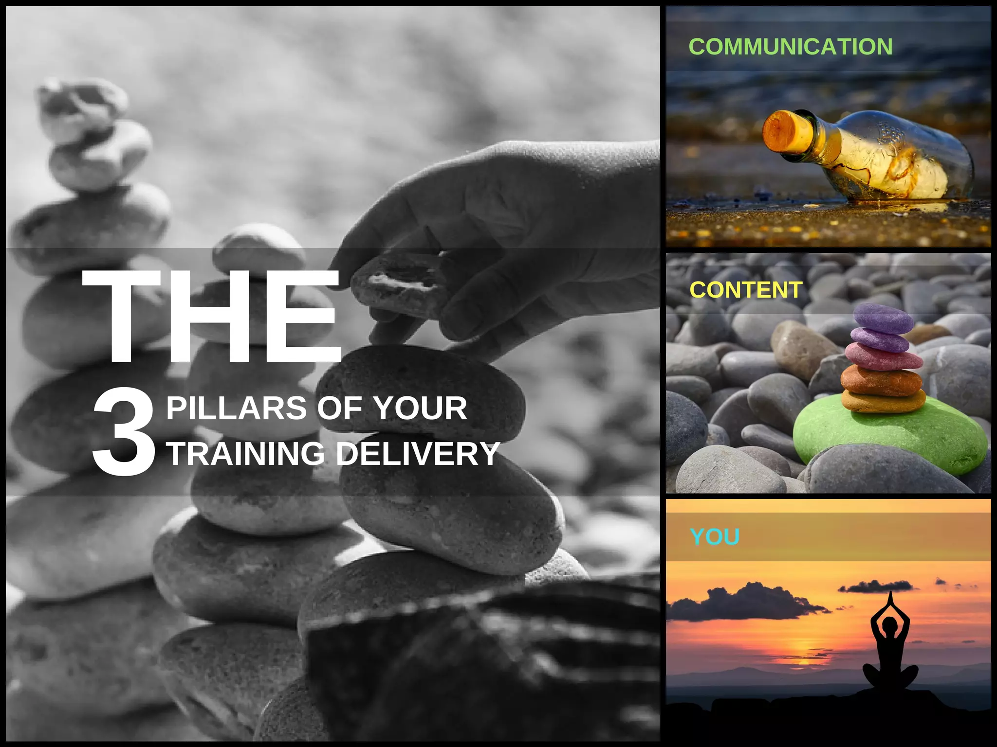 The Three Pillars Of Your Training Delivery | PPT
