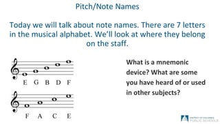 Musical Symbols and Concept | PPTX