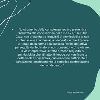 Art. 696 bis cpc | PDF