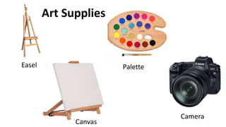 English Vocabulary - Art | PPTX