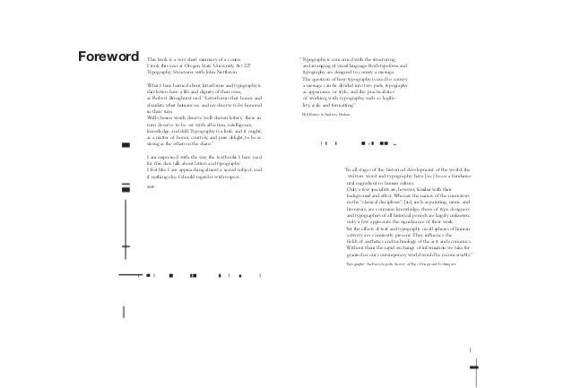 Typography Structure