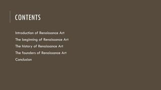 ART 9 RENAISSANCE ART IN EUROPE AND ITS ASPECTS | PPTX