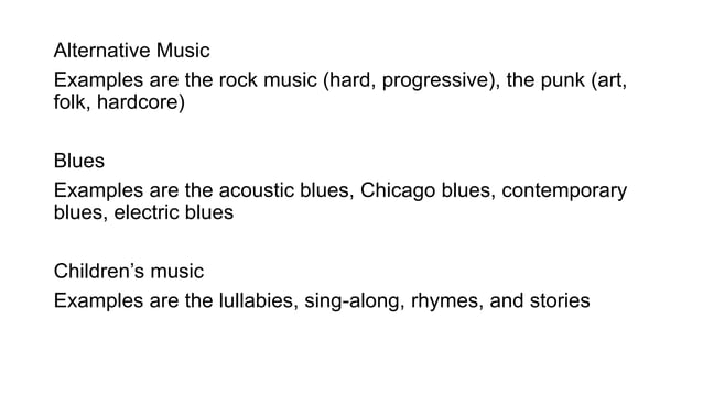 Art Appreciation Different Genres of Music.pptx