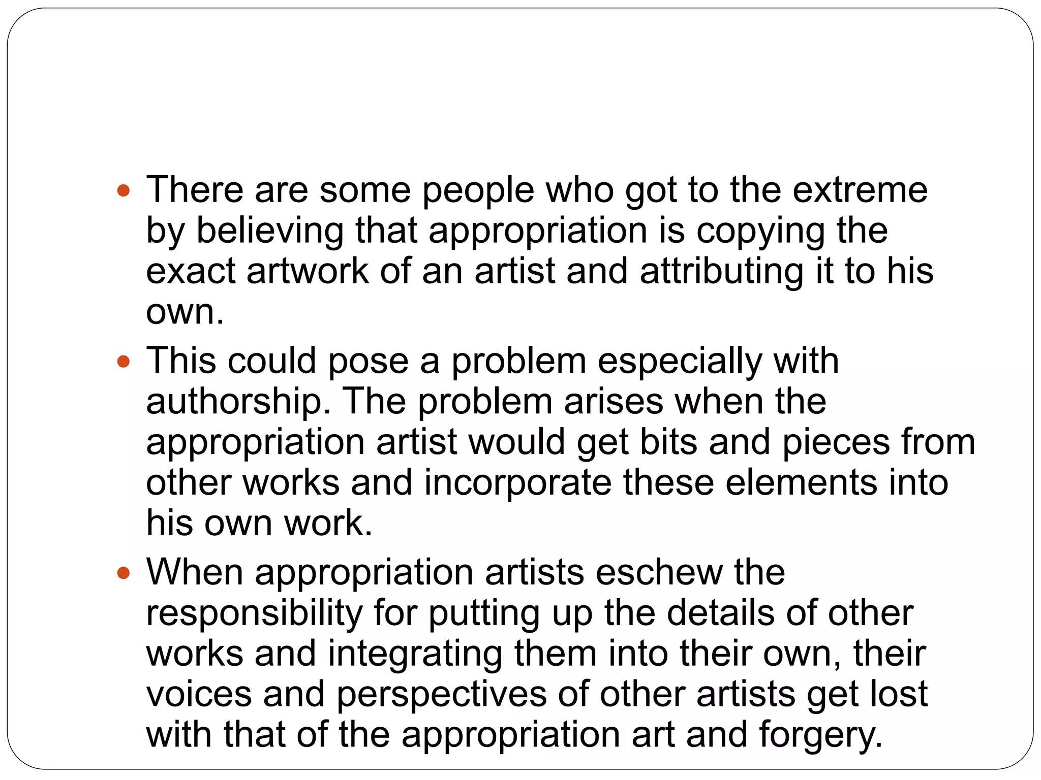 Art appreciation | PPTX