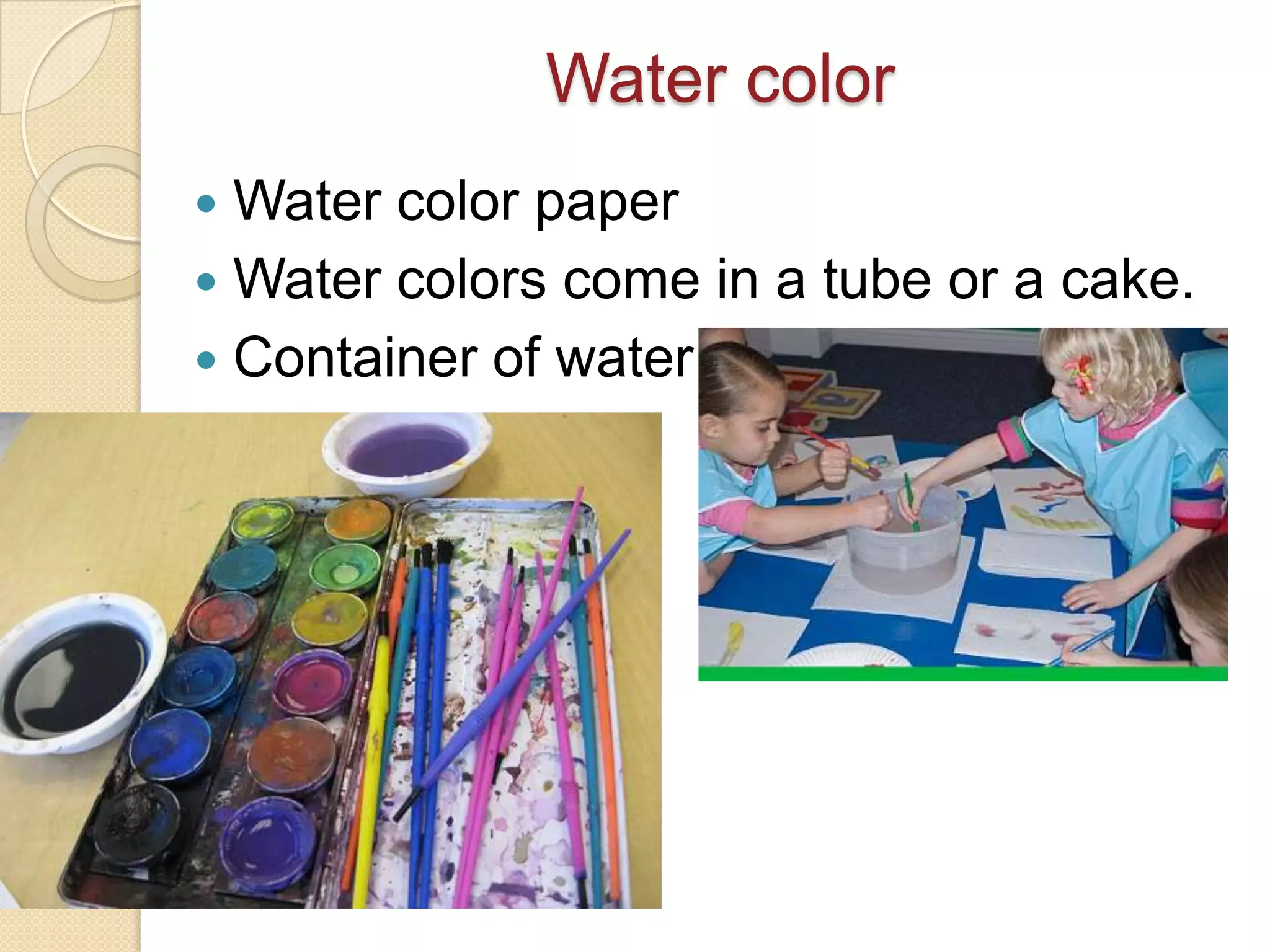 Art basics for young children | PPTX