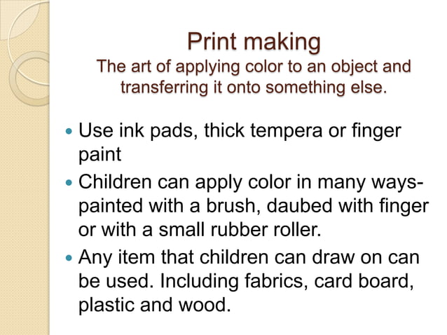 Art basics for young children | PPTX