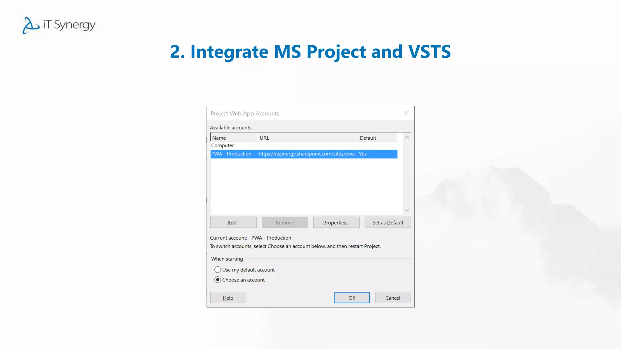 VSTS and Microsoft Project | PPT