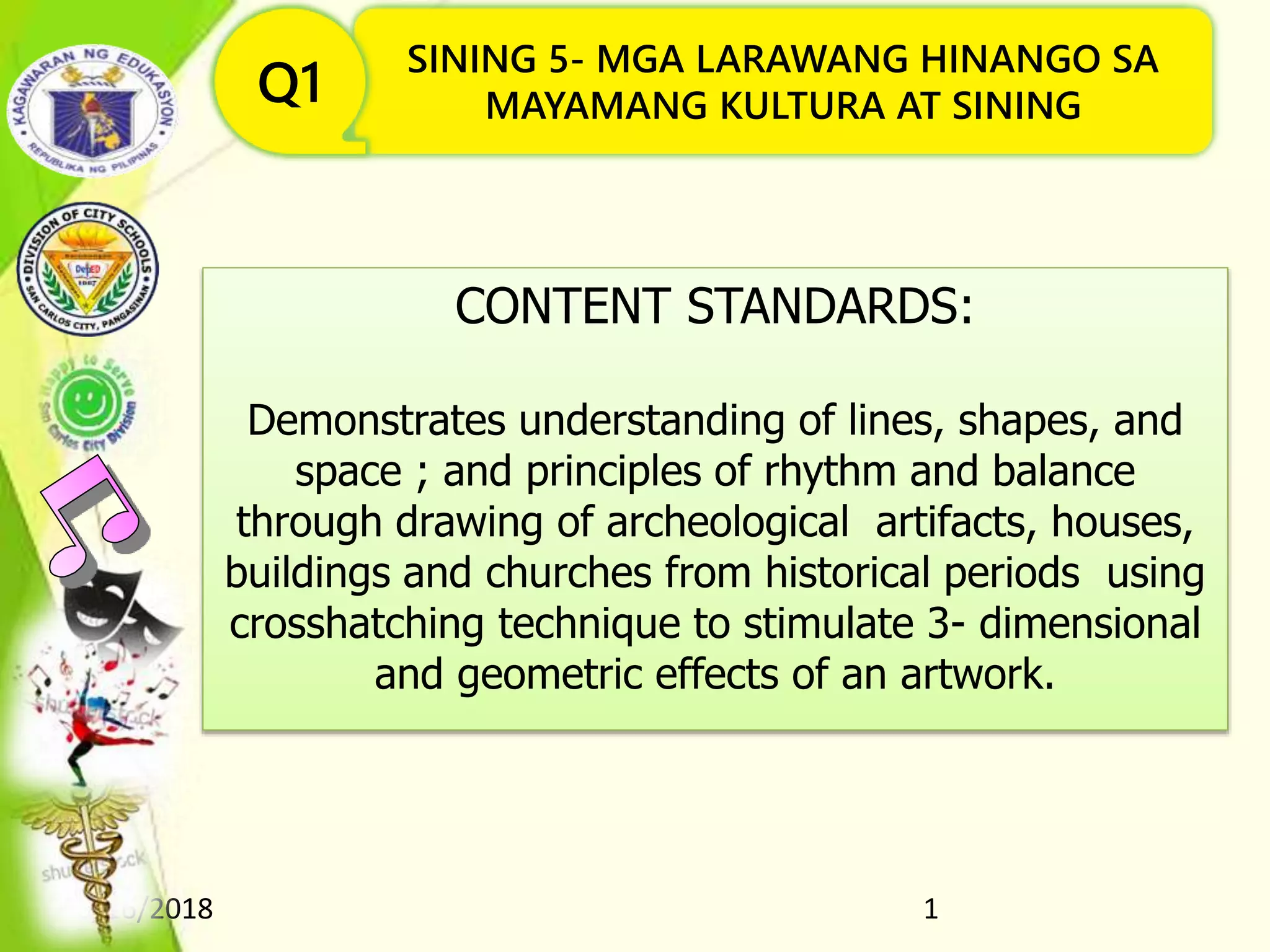 Art 5 Grade 5 1st Quarter Lesson 1 | PPTX