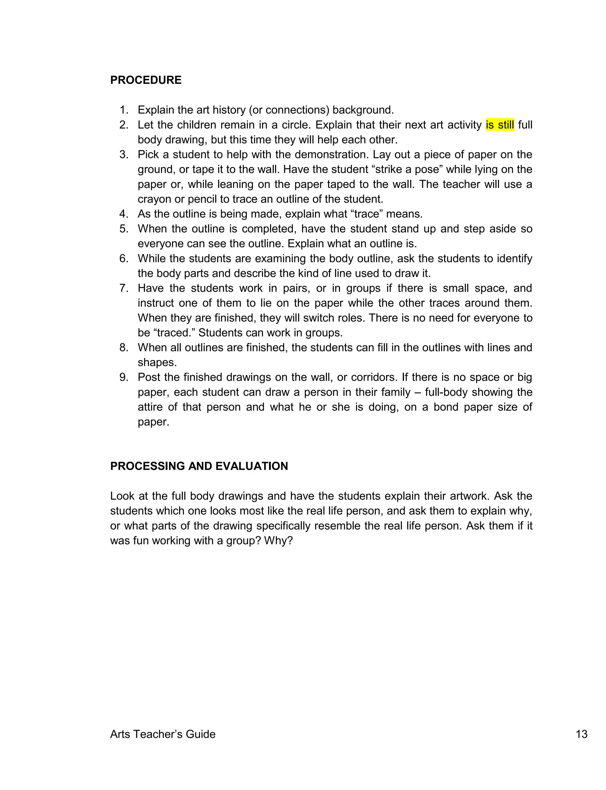 Art gr-1-teachers-guide-q12 | PDF