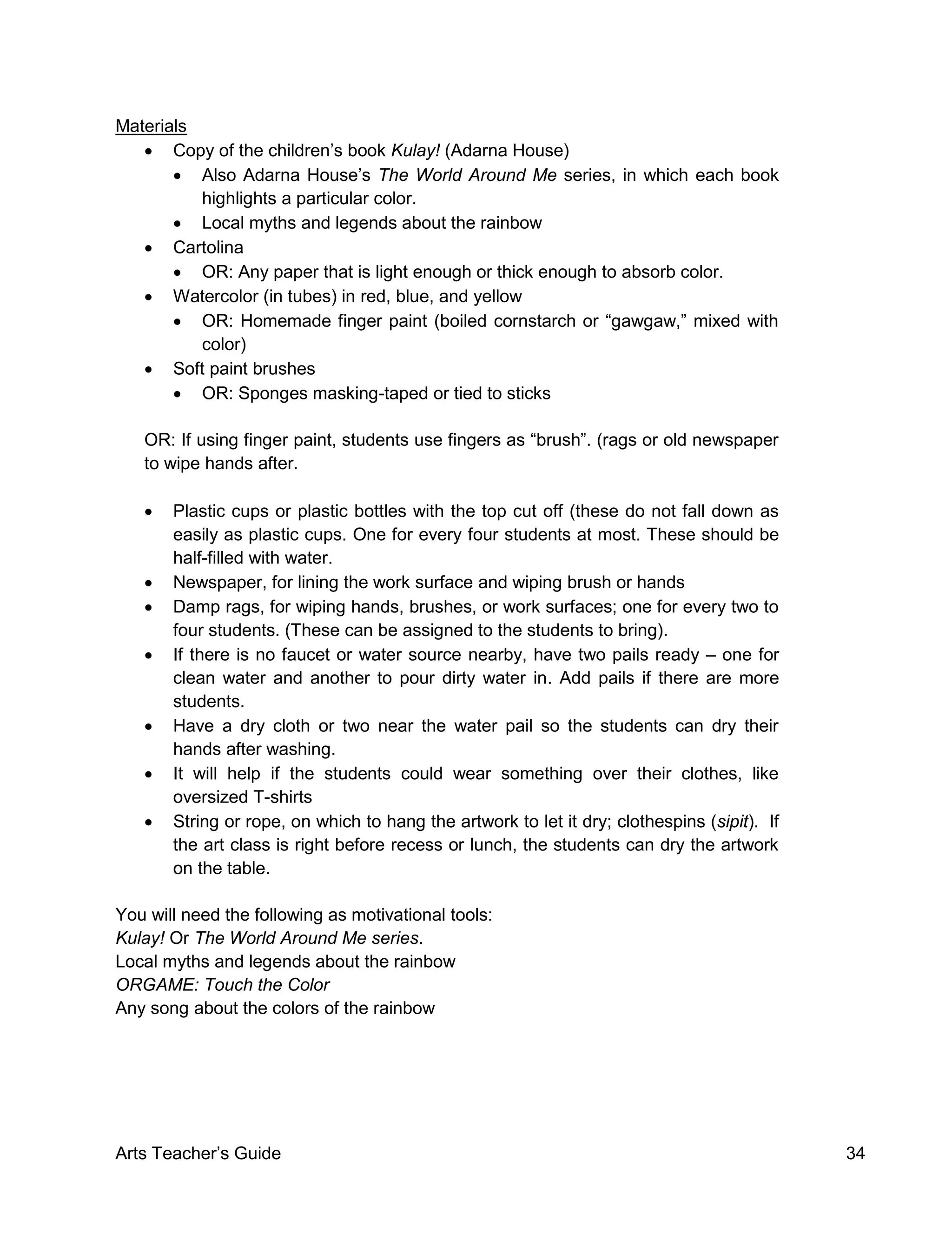 Art gr-1-teachers-guide-q12 | PDF