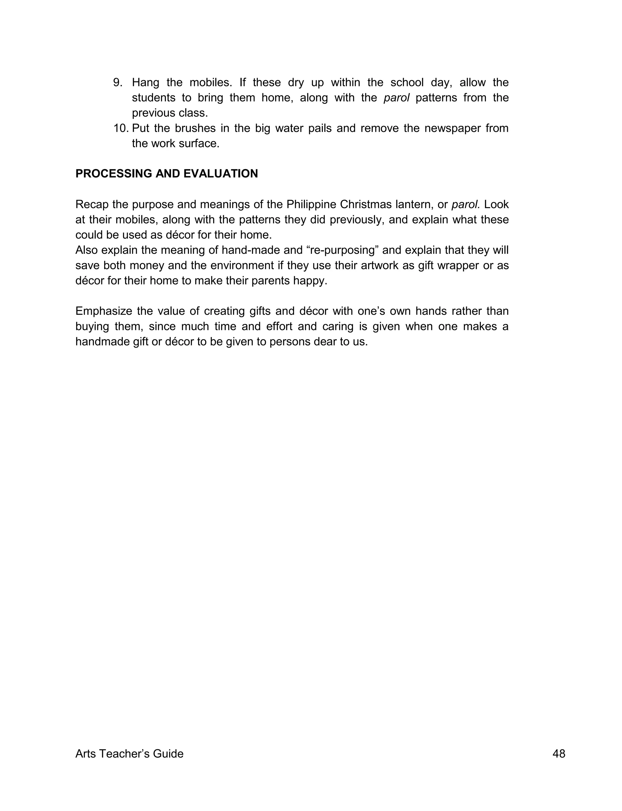 Art gr-1-teachers-guide-q12 | PDF