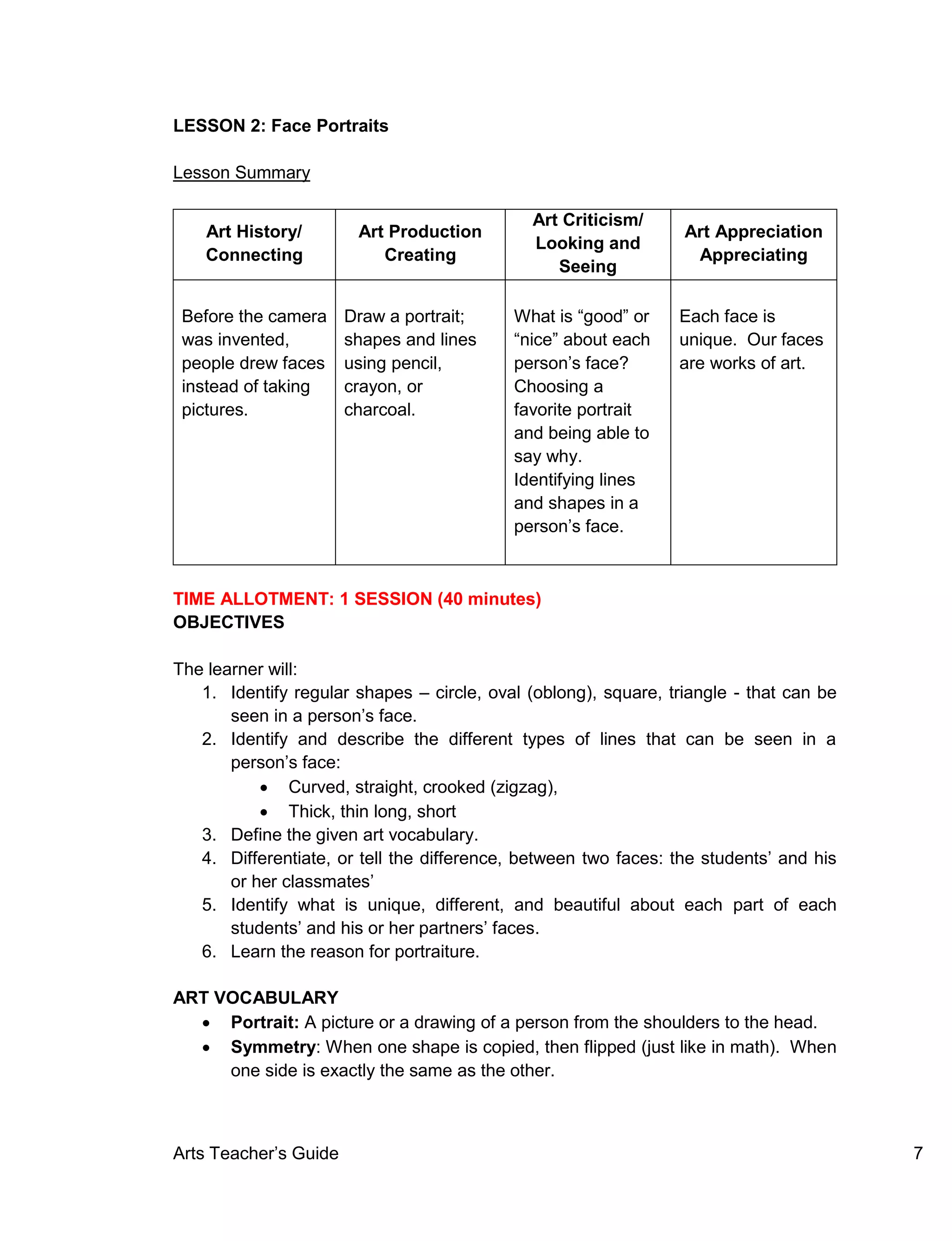 Art gr-1-teachers-guide-q12 | PDF