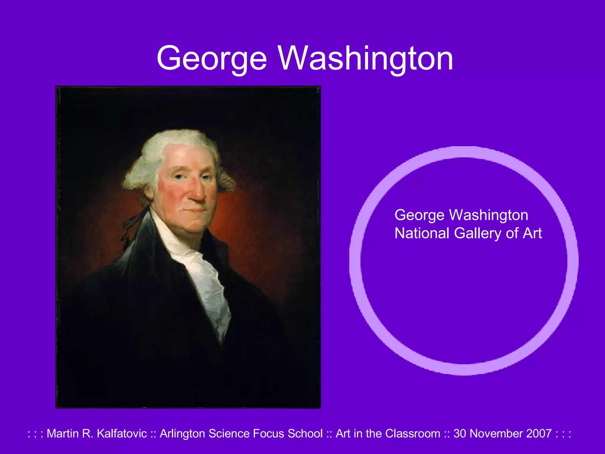 Art in the Classroom : Gilbert Stuart | PPT | Arts and Crafts | Hobbies ...
