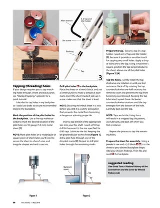 Art jewelry-tap-and-die-jill-erickson | PDF | Jewelry Making | Arts and ...