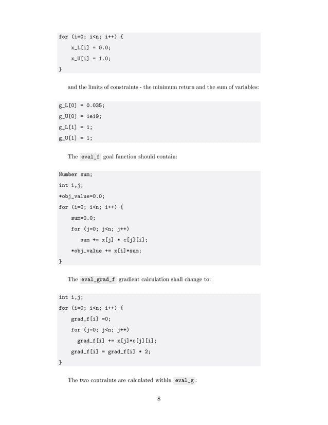 A few solvers for portfolio selection | PDF