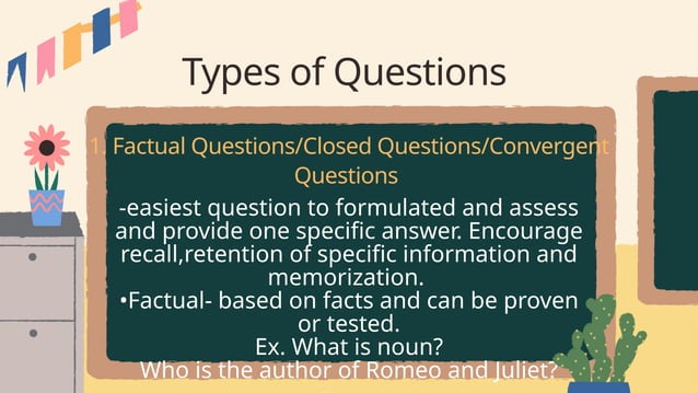 Art-of-Questioning(Types of Questioning and their meaning) | PPTX ...