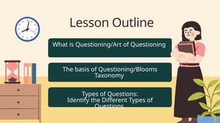 Art-of-Questioning(Types of Questioning and Their meaning | PPTX