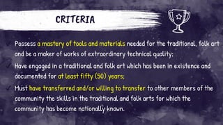 Art-Promotion-and-Preservation(GAMABA AND NATIONAL ARTISTS).pptx