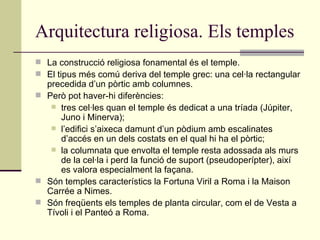 Art Romà (Batxillerat) | PPT